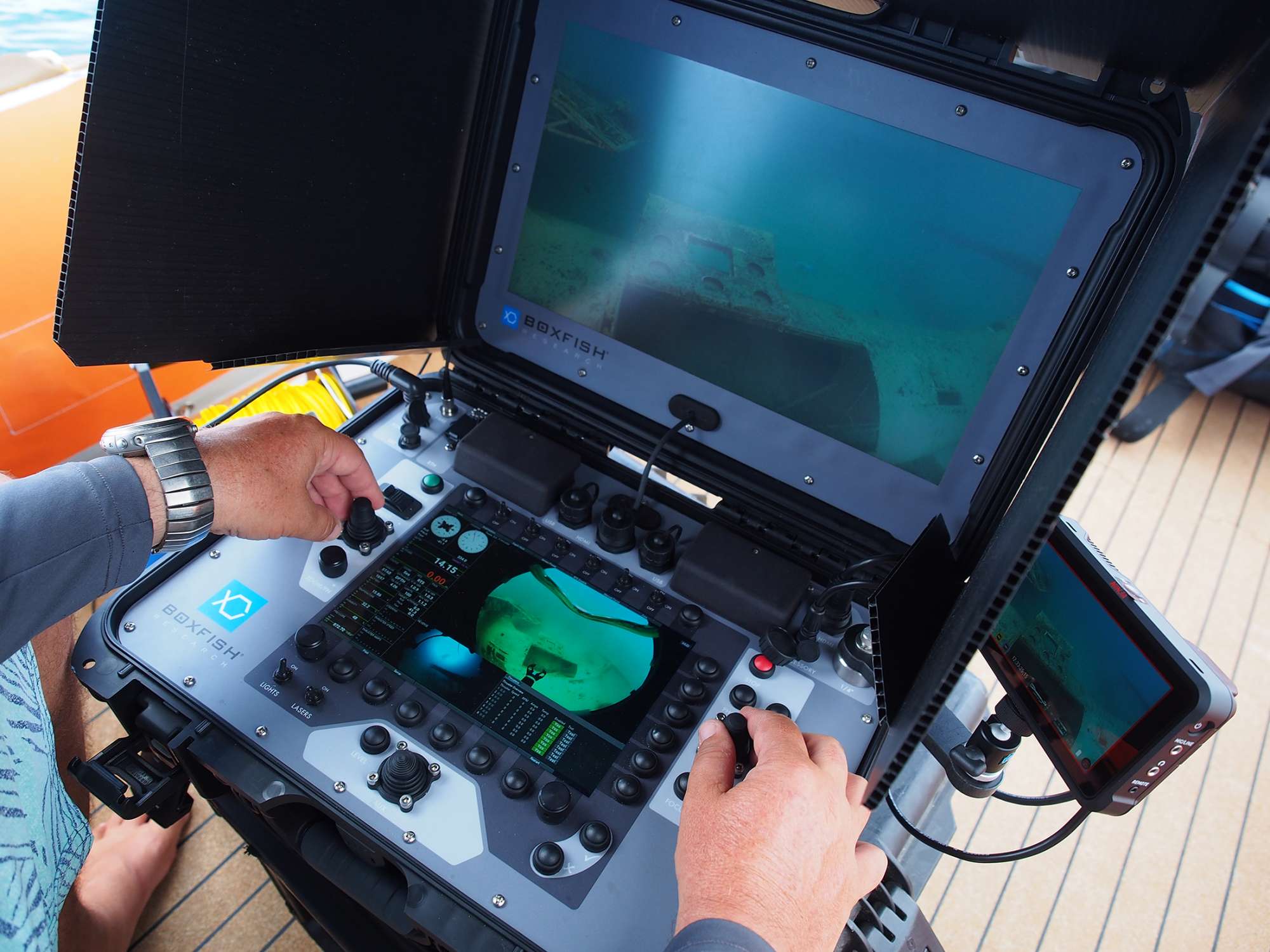 Boxfish ROV for Commercial Diving