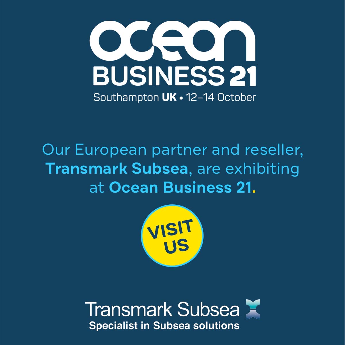 Transmark Subsea at Ocean Business 21 - Boxfish Robotics