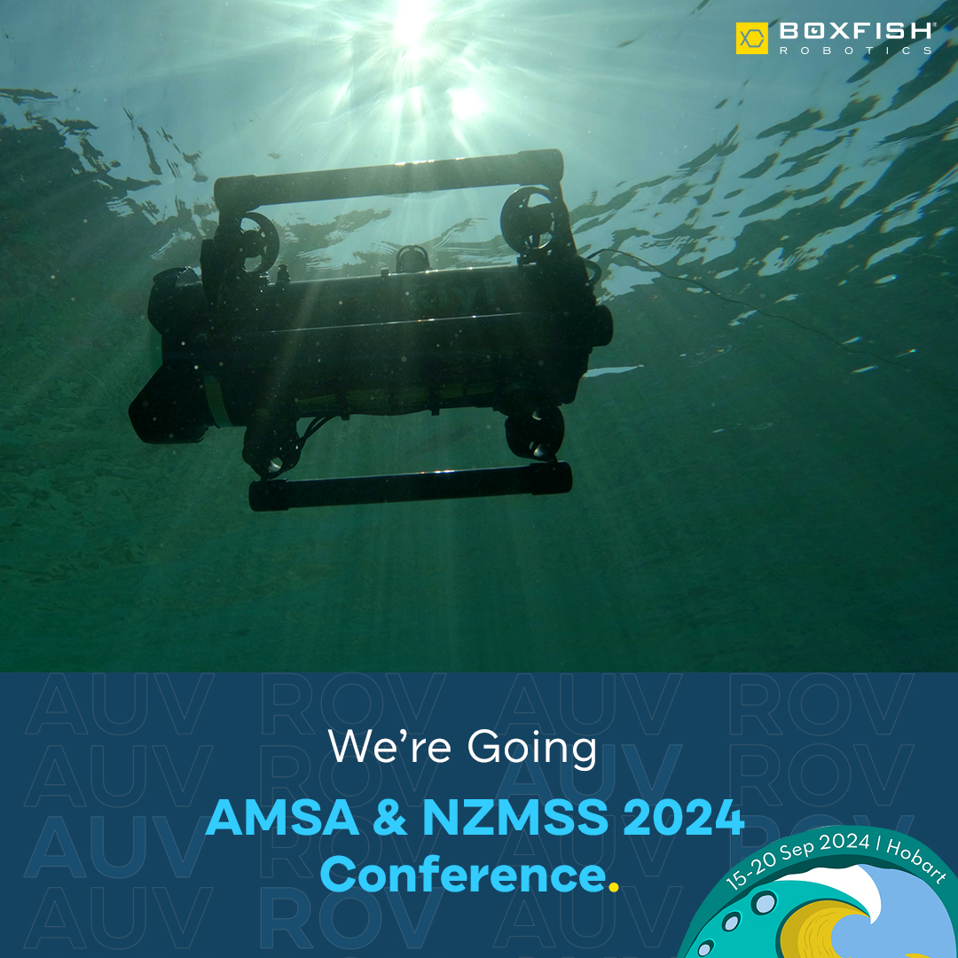 Boxfish Robotics at AMSA-NZMSS 2024 - Boxfish Robotics