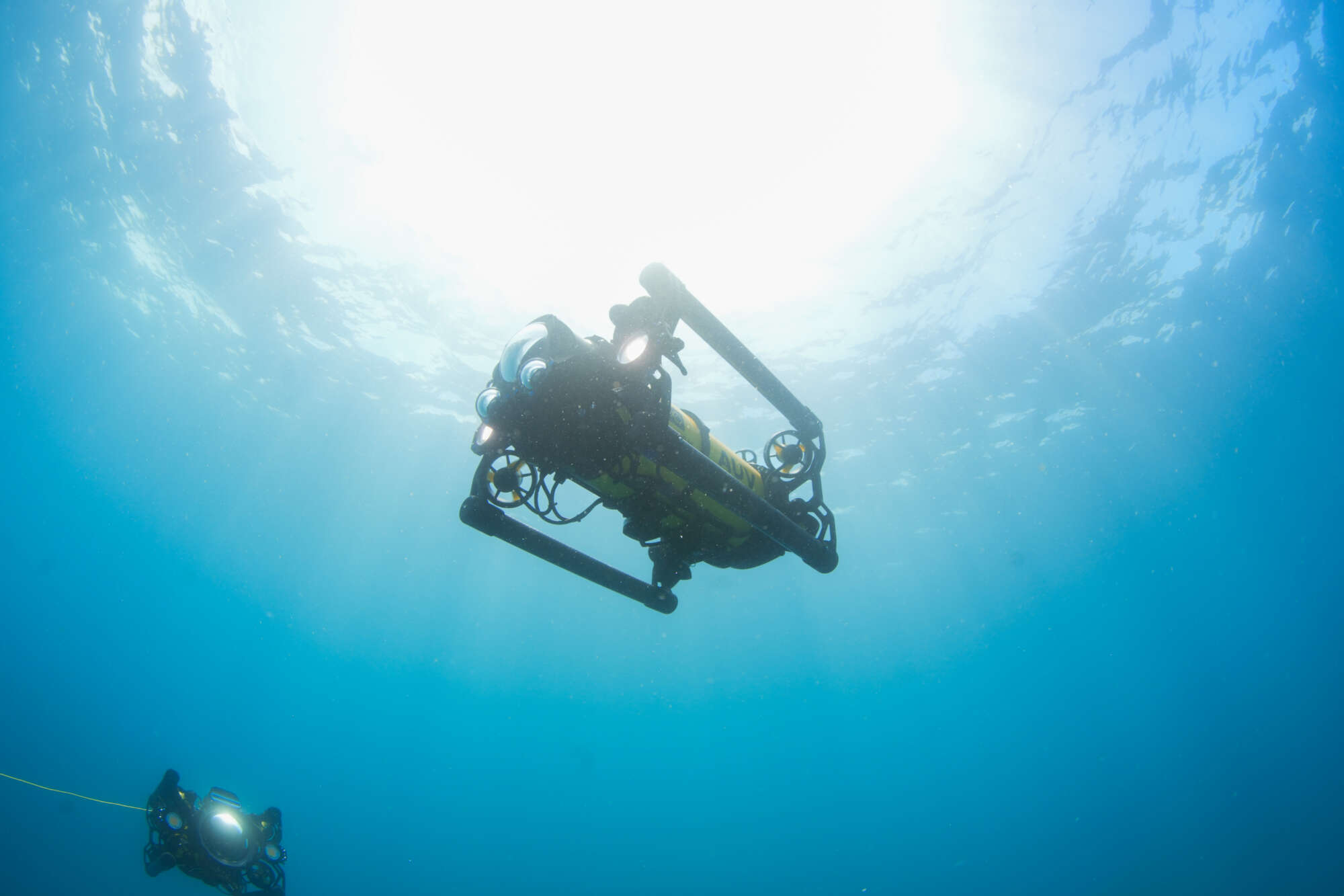 Underwater Autonomous Navigation with Boxfish AUVs